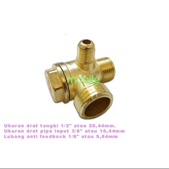 Jual check valve kompresor portable 3/4hp 1hp - Kab. Bekasi - Mobile ...