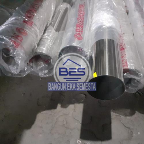 Jual Pipa Stainless Steel SS 304 4" x 1,2 x 6 M| Pipa SS 304 Ornamen - Kota Surabaya - Bangun ...