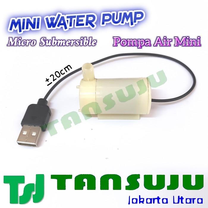 Jual Mini Water Pump DC 3-6V Micro Submersible Pompa Air Celup ...