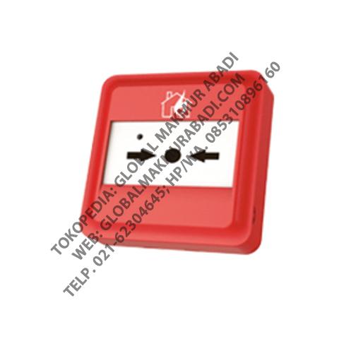 Jual ASENWARE AW-D305 ADDRESSABLE MANUAL CALL POINT BREAK GLASS PUSH ...