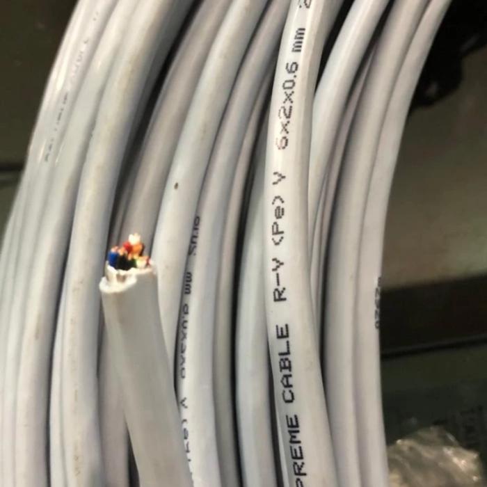 Jual Supreme Kabel Telpon Telepon Indoor PVC 12 Pair 6x2x0.6 Ecer ITC ...