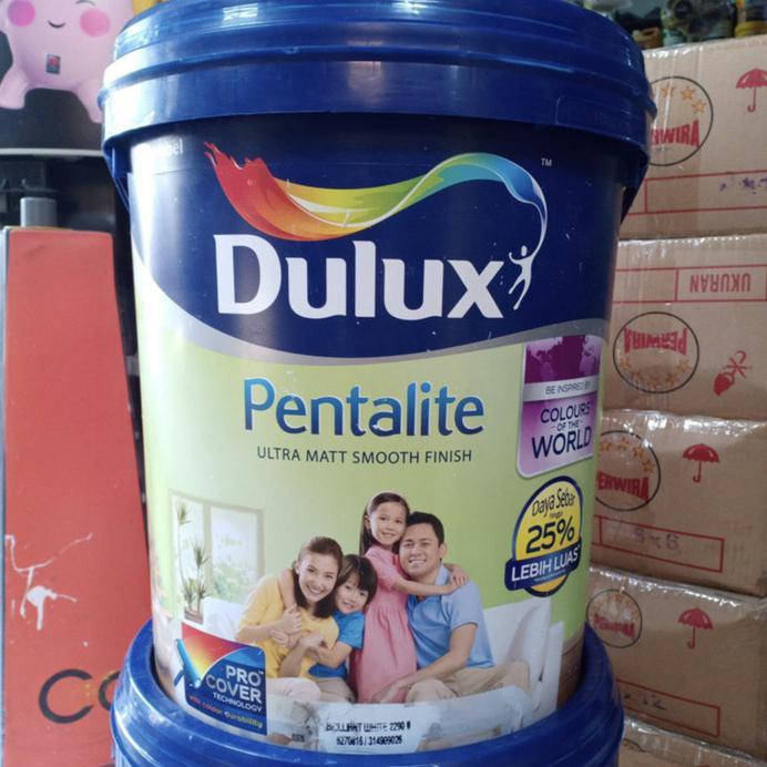 Jual DULUX PENTALITE 20 liter [PAIL] / CAT TEMBOK / CAT BETON - Bril ...