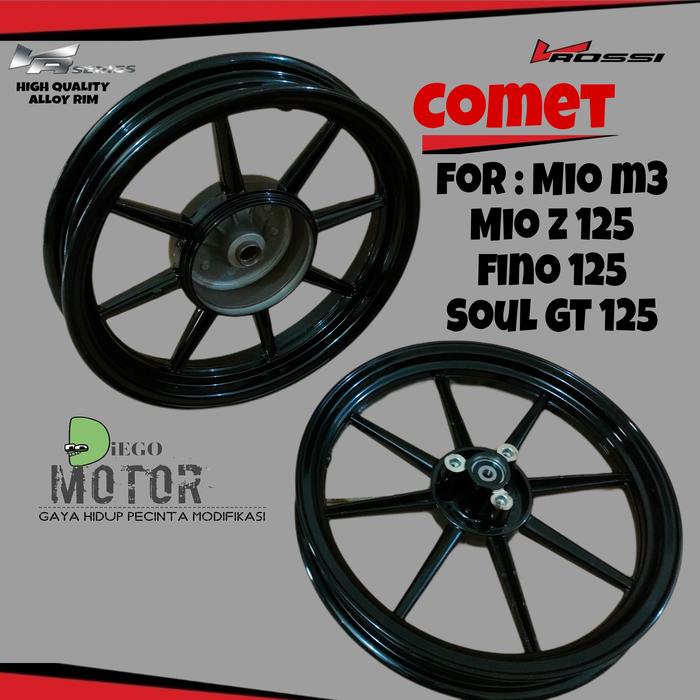 Jual Velg Racing Vrossi Comet Yamaha Mio M3 /Fino 125 /Soul Gt 125 /Mio ...