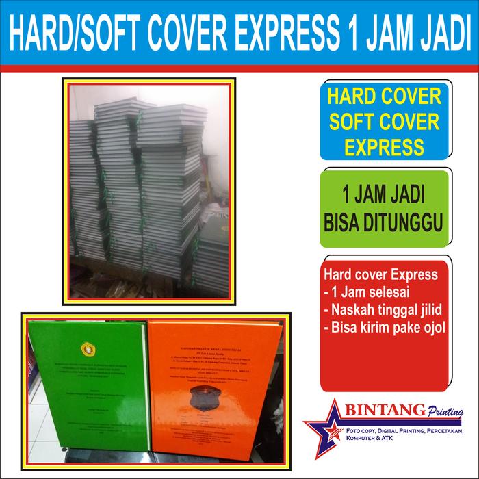 Jual Jilid hard /soft cover skripsi Laporan Tugas akhir expres 1 jam ...