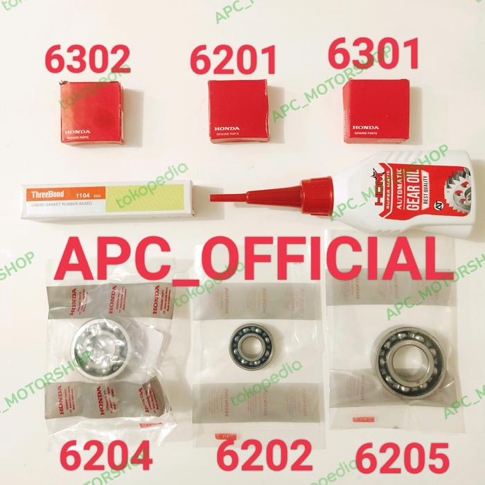Jual LAHER BEARING BERING GEARBOX RASIO SET VARIO 125 VARIO 150 PCX 125 ...