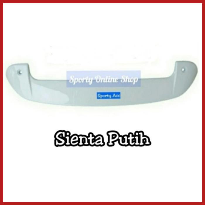 Jual Spoiler Sienta With Lampu Rem - Putih - Kota Tangerang - Sporty ...