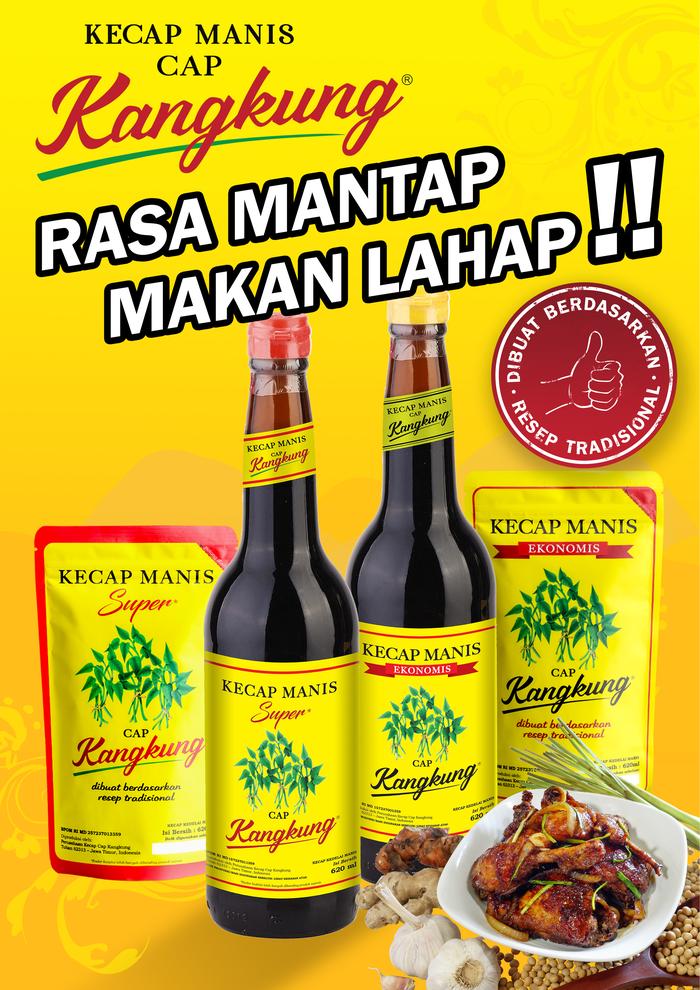 Jual Kecap Manis Cap Kangkung "SUPER" | Refill 600ML | Non Pengawet ...