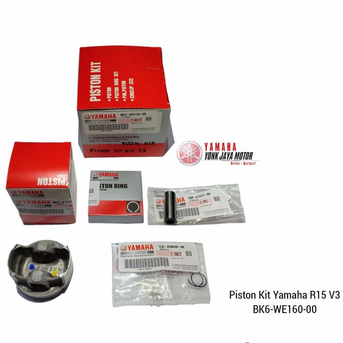 Jual Piston Kit Seher Ring Set Standar Yamaha Yzf R15 V3/ MT15 Original ...