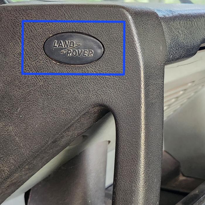 Jual Dop logo tutup sekrup samping dashboard Defender Land Rover Tdi ...