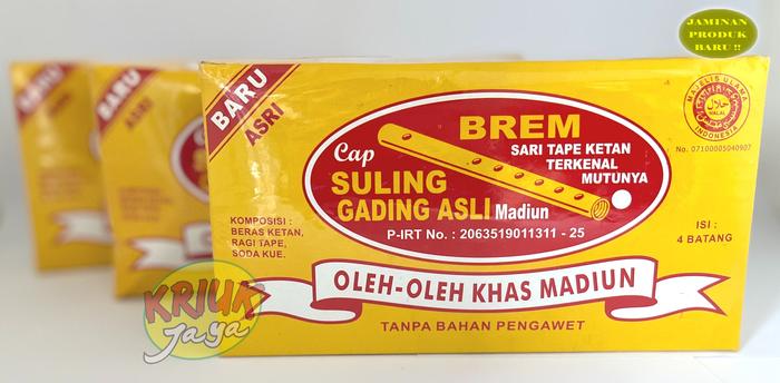 Jual BREM Cap SULING GADING ASLI Madiun - Jakarta Barat - KRIUK JAYA ...