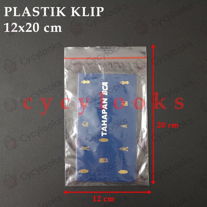 Promo Plastik Klip Ziplock Zipper Bag Makanan Tebal Plastic Clip Kecil ...