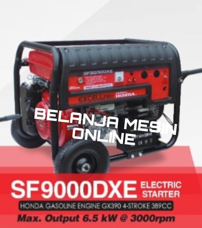 Jual Genset Honda 6500 Watt Generator Bensin Electric Stater SF 9000 DXE - Jakarta Barat ...