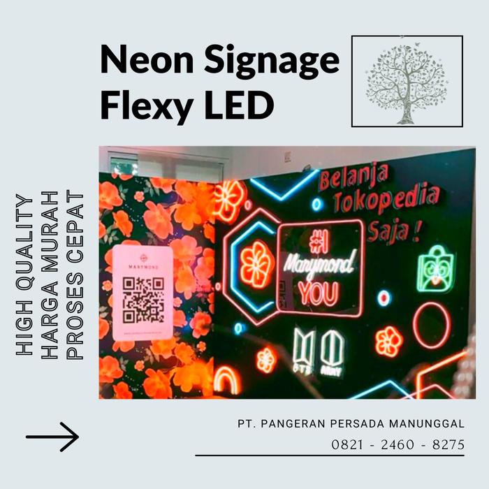 Jual Neon Flex Neon Sign Acrylic LED Indoor Aesthetic Hiasan Toko ...