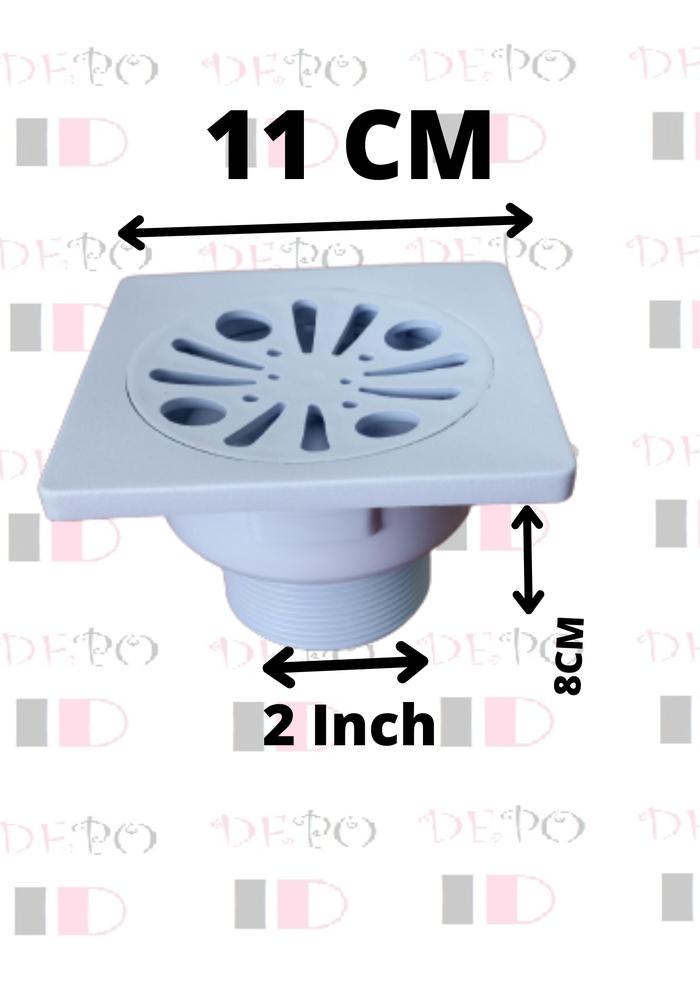 Jual Floor Drain PVC Jumbo Tebal Saringan Got Plastik Awet - Biru ...