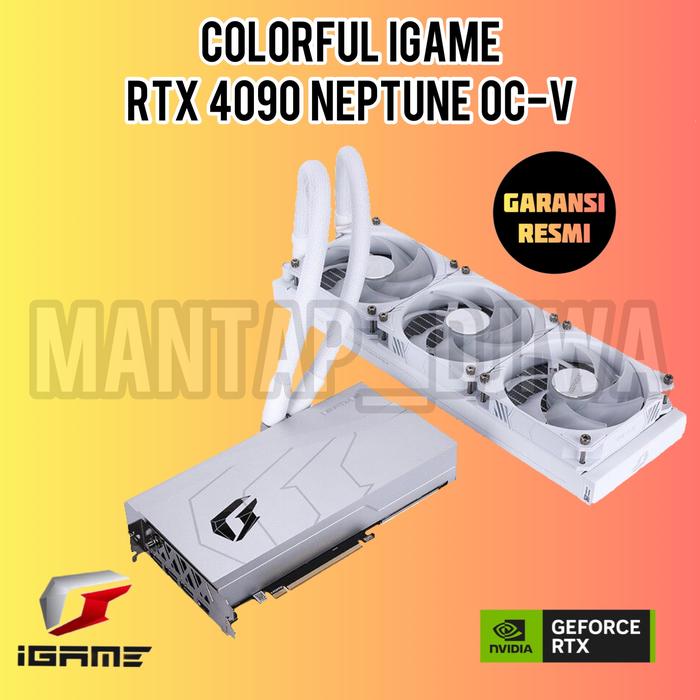 Jual Colorful iGame GeForce RTX 4090 / RTX4090 Neptune OC-V 24G - New Resmi - Kota Surabaya ...