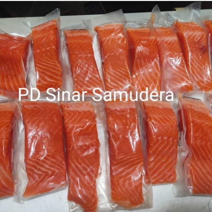 Jual Ikan Salmon Fillet Premium @1kg ( Norwegian Salmon Premium ...