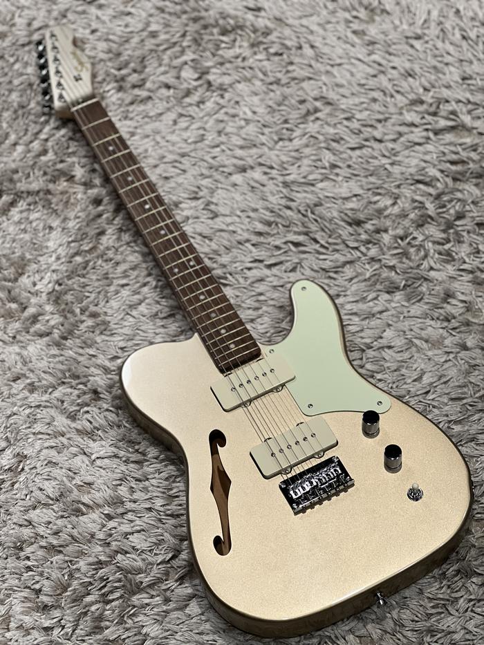 Jual Squier FSR Paranormal Cabronita Thinline Tele Laurel FB Shoreline ...