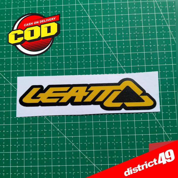 Jual Stiker Print Cut Laminasi Tahan Air - Stiker LEATT - Stiker Motor ...