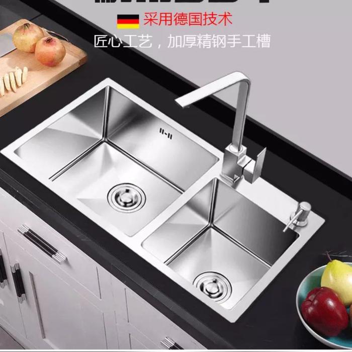 Jual Kitchen sink ONAN GOLDEN HAND 7541 Stainless SUS 304 Bak Cuci ...