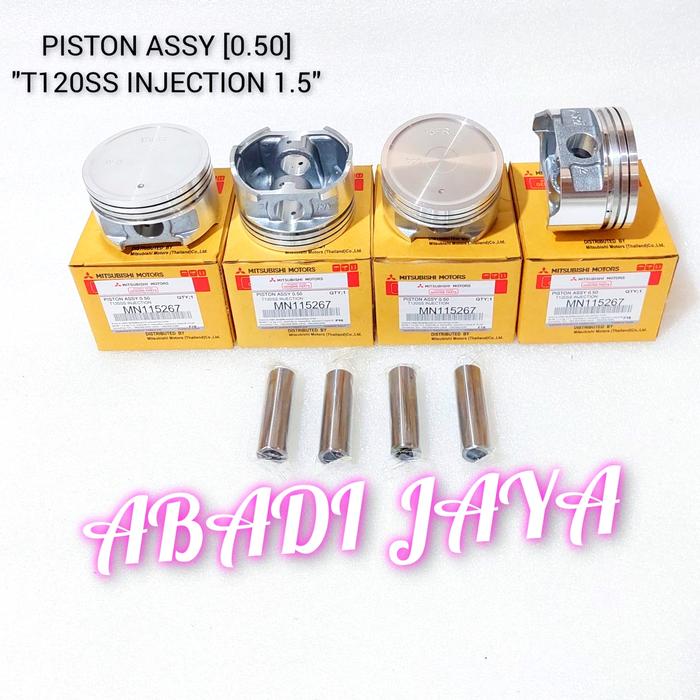 Jual PISTON SEHER ASSY MITSUBHISI COLT T120SS INJEKSI INJECTION ...