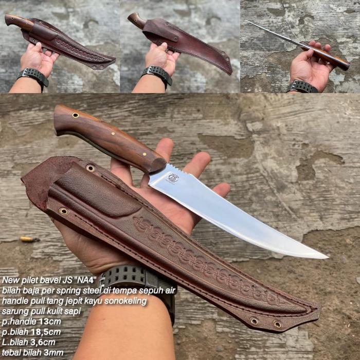 Jual pisau fillet super tajam baja per super kuat - Kab. Sukabumi ...