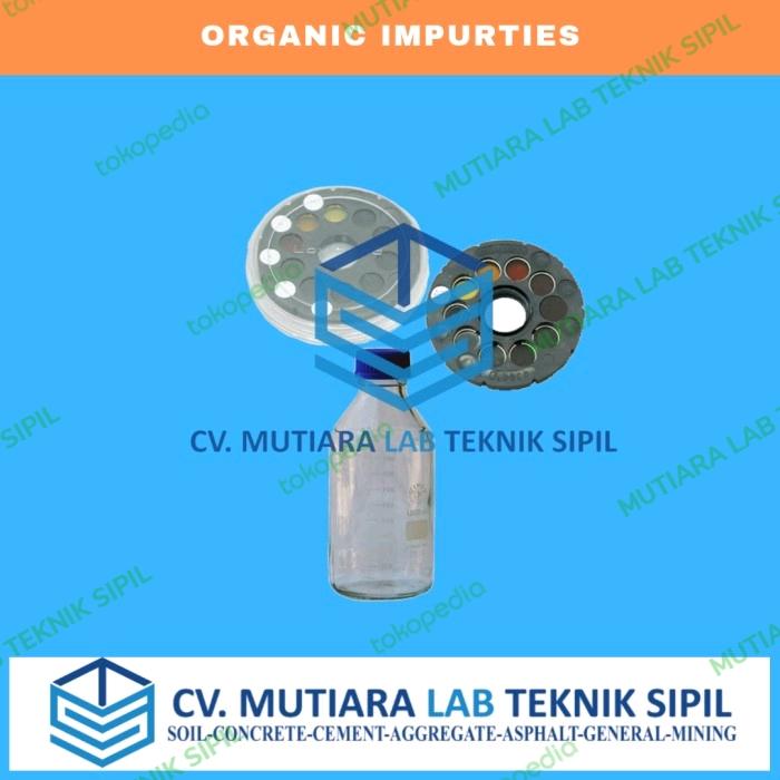 Jual Organic Impurties test set / standar colour / alat uji batuan ...