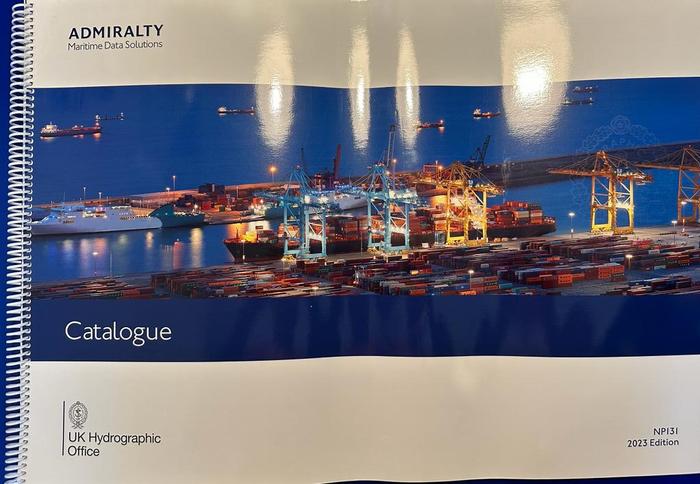 Jual Buku Katalog Peta Admiralty NP 131 2023 Edition BA Chart Catalogue ...