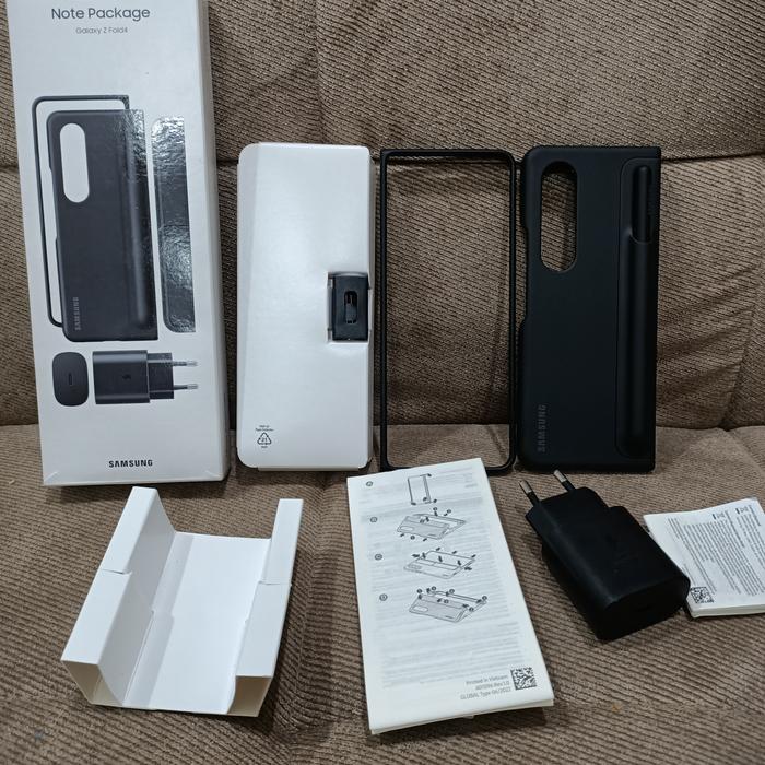 Jual samsung note package fold 4 original 100% mulus pemakaian terawat ...