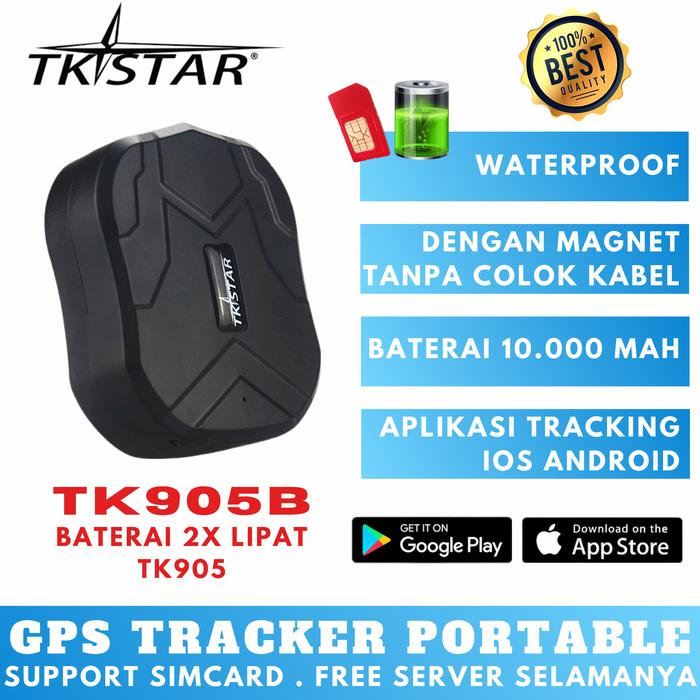 Promo GPS TRACKER PORTABLE TKSTAR TK905 TK905B TK915 TK918 MAGNET ORIGINAL - TK905 - Kota ...