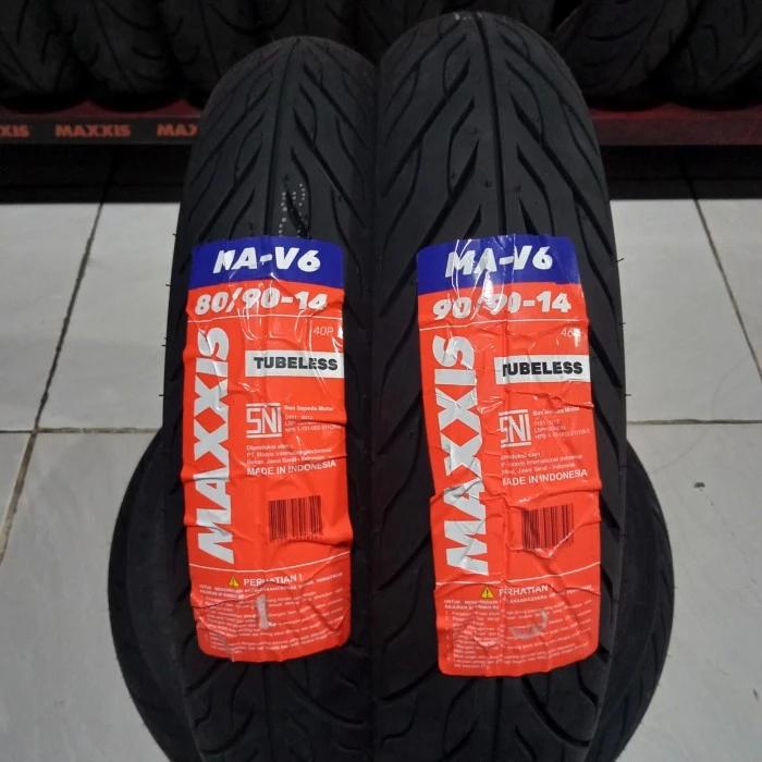 Jual PAKET / 1 SET BAN MOTOR BEAT VARIO 110 125 150 GENIO SPACY MAXXIS ...