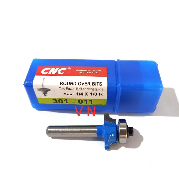 Jual Mata router/Profil Round over Bit 3 mm ( 301-011 ) Merk CNC ...