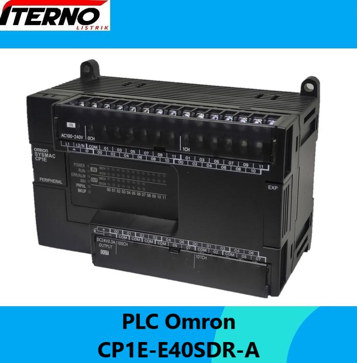 Jual PLC Omron CP1E-E40SDR-A CP1EE40SDRA - Kota Tangerang - ITERNO LISTRIK | Tokopedia