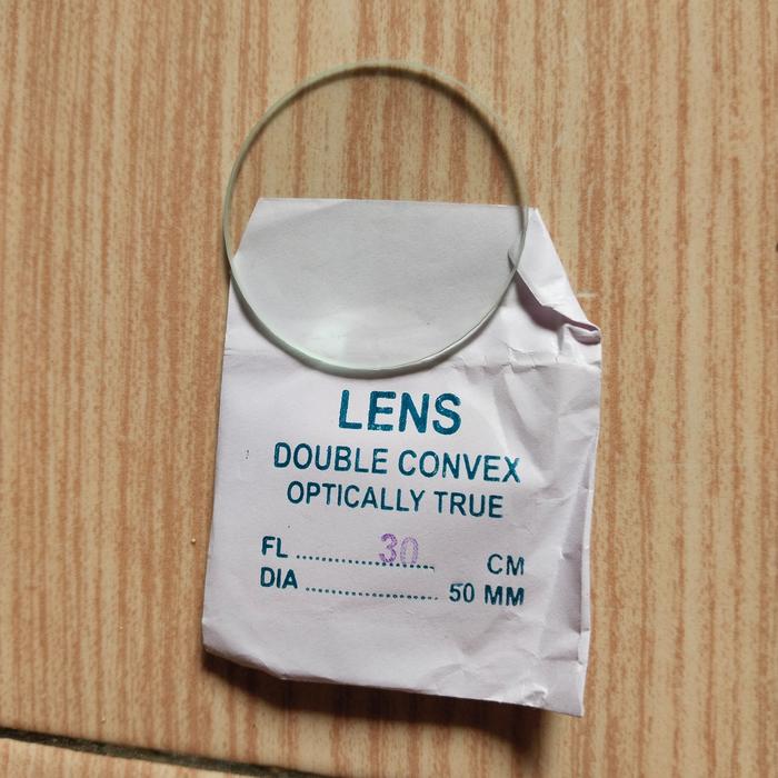 Jual Lensa Cembung Fokus Lensa 30 cm diameter 5 cm - Jakarta Utara ...