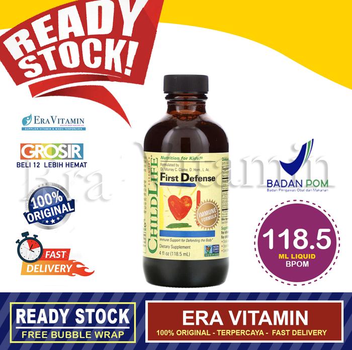 Promo Childlife First Defense (118.5ml) - Child Life Daya Tahan Tubuh ...