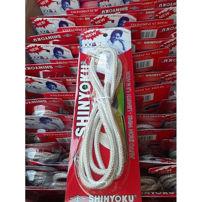 Jual Seterika Kabel Setrika / Gosokan ARDE SHINYOKU 1,8 Meter - 3 Pin ...