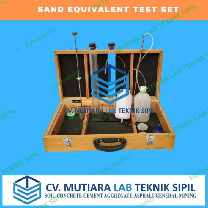 Jual Sand Equivalent test set / alat uji batuan / lab teknik sipil ...