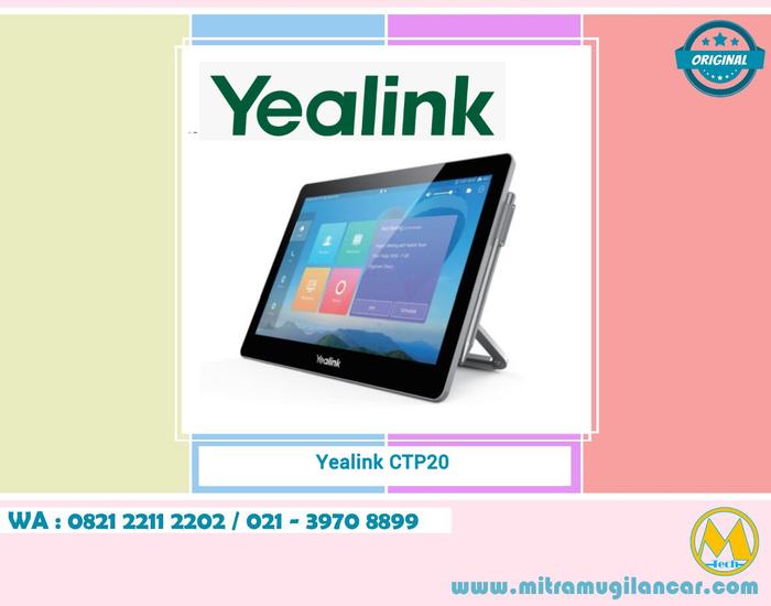 Jual Yealink CTP20 - Collaboration Touch Panel - Kota Bekasi - Mitra ...