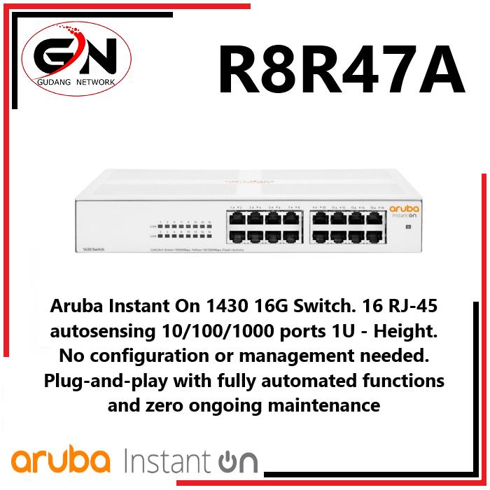 Jual HPE Aruba Instant On R8R47A 1430 16G Switch - Jakarta Pusat ...