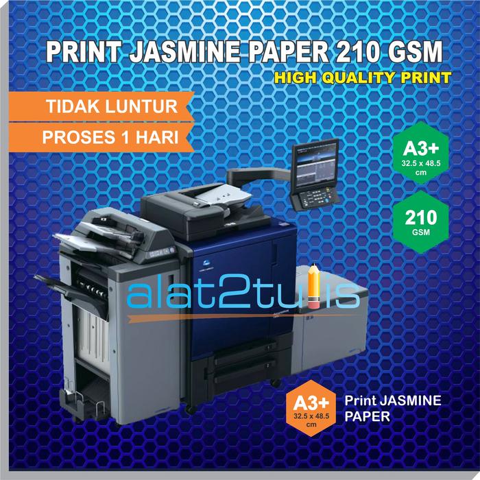 Jual Print A3 + warna cetak | JASMINE paper 210 gsm - Kota Bandung ...