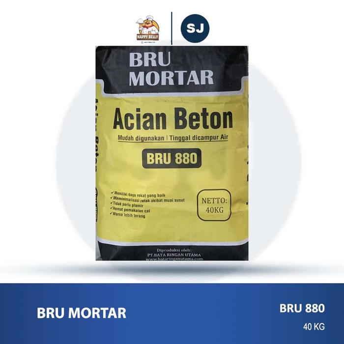 Jual SEMEN INSTAN MORTAR ACIAN BETON 40KG BRU MORTAR 880 ACIAN - Kota ...