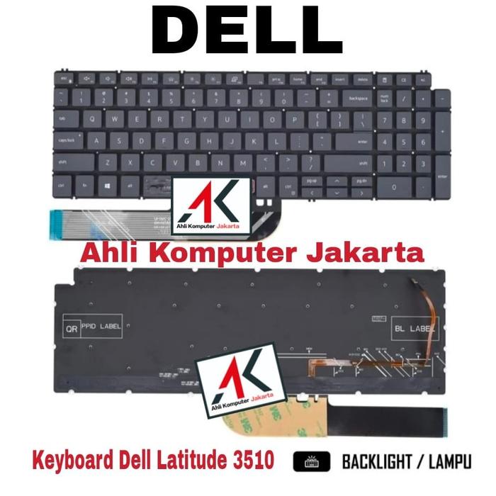 Jual Keyboard Dell Latitude 3510 E3510C Dell Vostro 5520 With Backlight ...