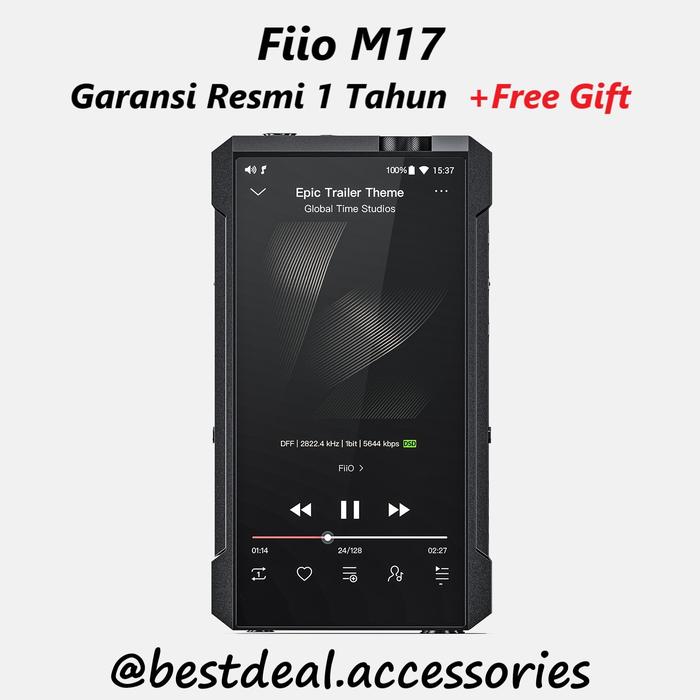 Jual Fiio M17 Flagship Portable Desktop Class Digital Audio Player Resmi - Jakarta Pusat ...
