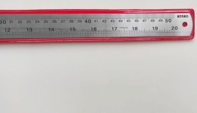 Jual Penggaris Besi / Stainless Steel Kenko 50 cm Tebal - Kota Surabaya ...