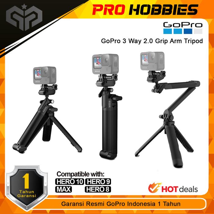 Jual GoPro 3 Way 2.0 Grip Arm Tripod Hero 9 Hero 10 Original - Jakarta Utara - Pro Hobbies ...