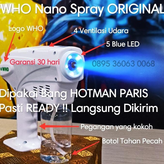 Jual Nano Spray Gun Disinfectant Steam Gun Alat Fogging Steril Anti ...