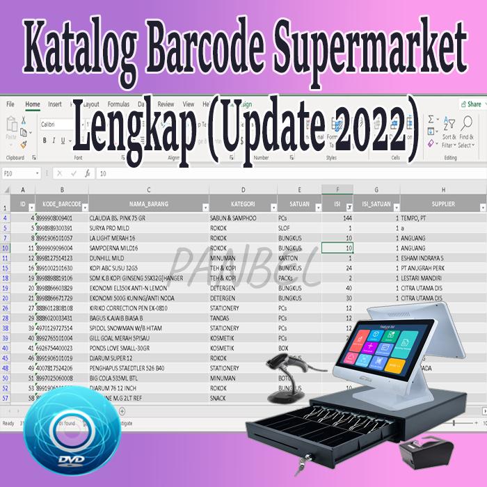 Jual Katalog Barcode Supermarket Lengkap - Kota Surabaya - Panbel ...
