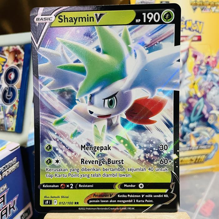 Jual Shaymin V - Kartu pokemon indonesia tcg card - Kota Tangerang - Tokutoys | Tokopedia