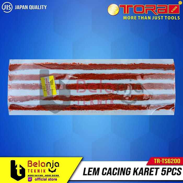 Jual Tora Lem Cacing Karet 5 Pcs Tambal Roda Ban Tubles Tubless ...