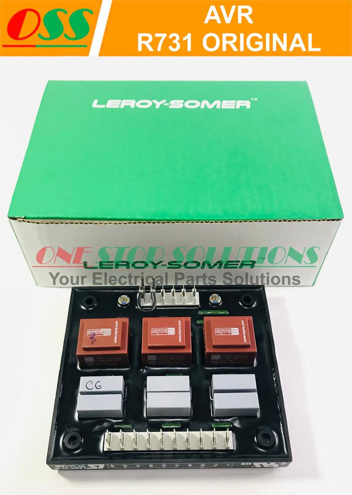 Jual AVR GENERATOR R731 LEROY SOMER ORIGINAL / AVR GENSET R 731 GENUINE ...