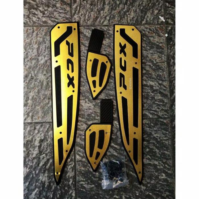 Jual Bordes Pijakan Kaki Pcx New Stanless/Karpet Bordes Injakan kakiPcx ...